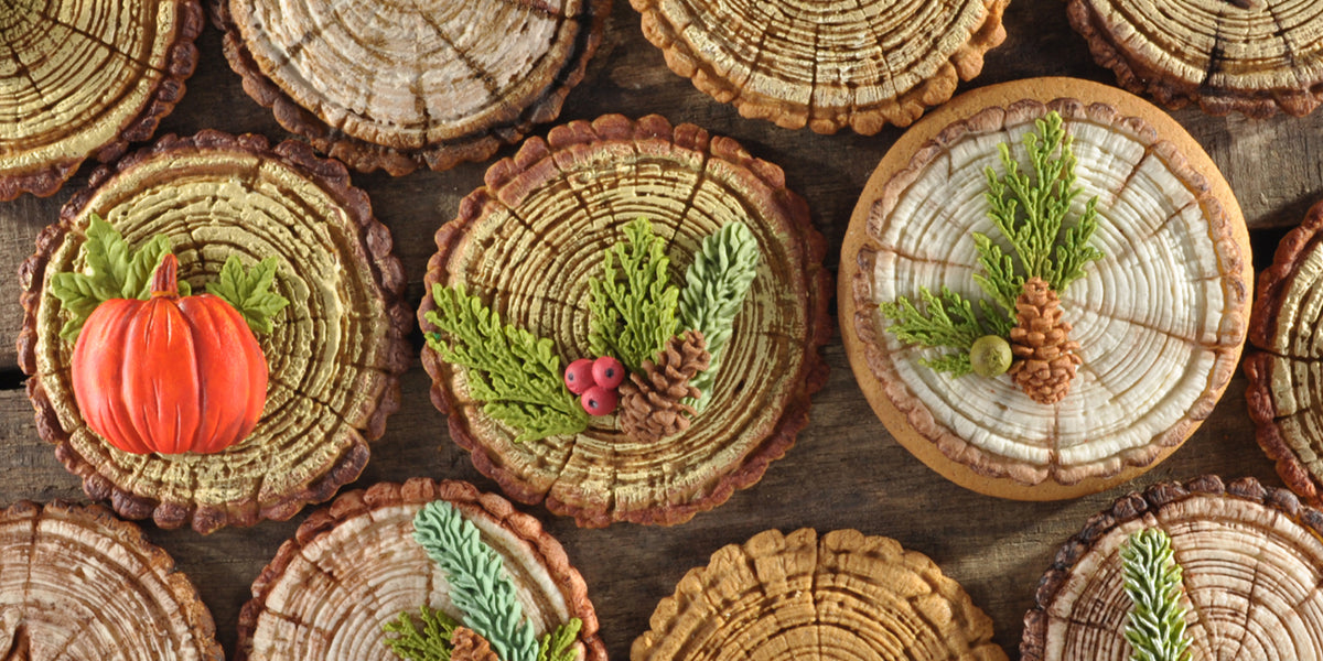 Rustic Log Slice Cookies by Chef Nicholas Lodge | Katy Sue Designs