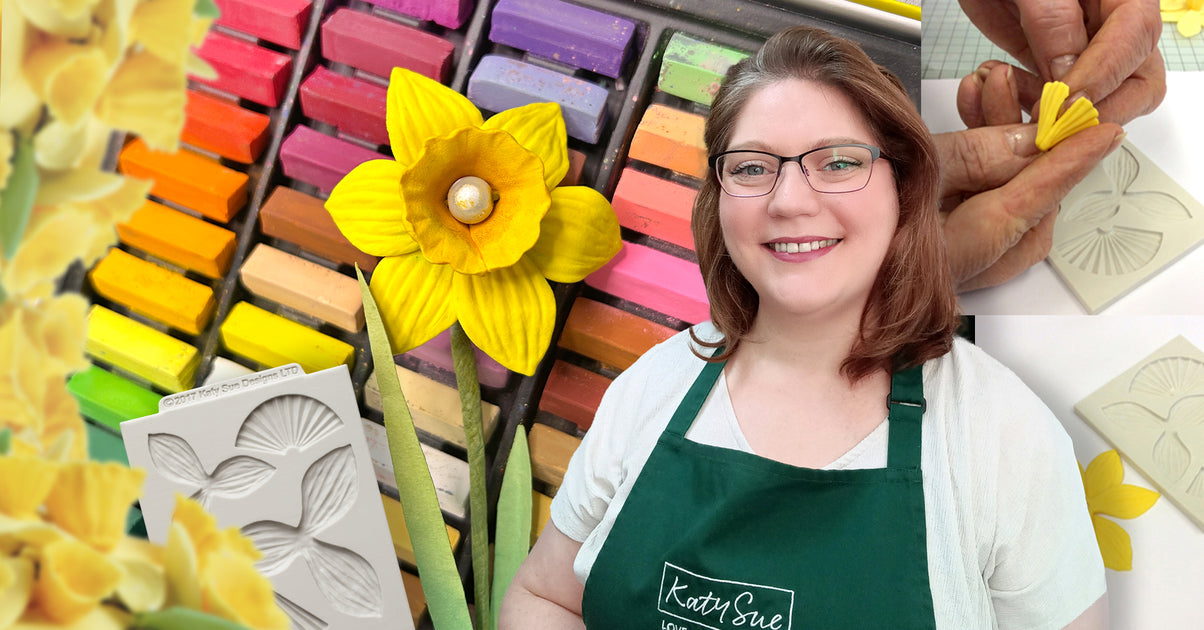 Craft Blooming Lovely Daffodils with Air Dry Clay — Katy Sue Designs