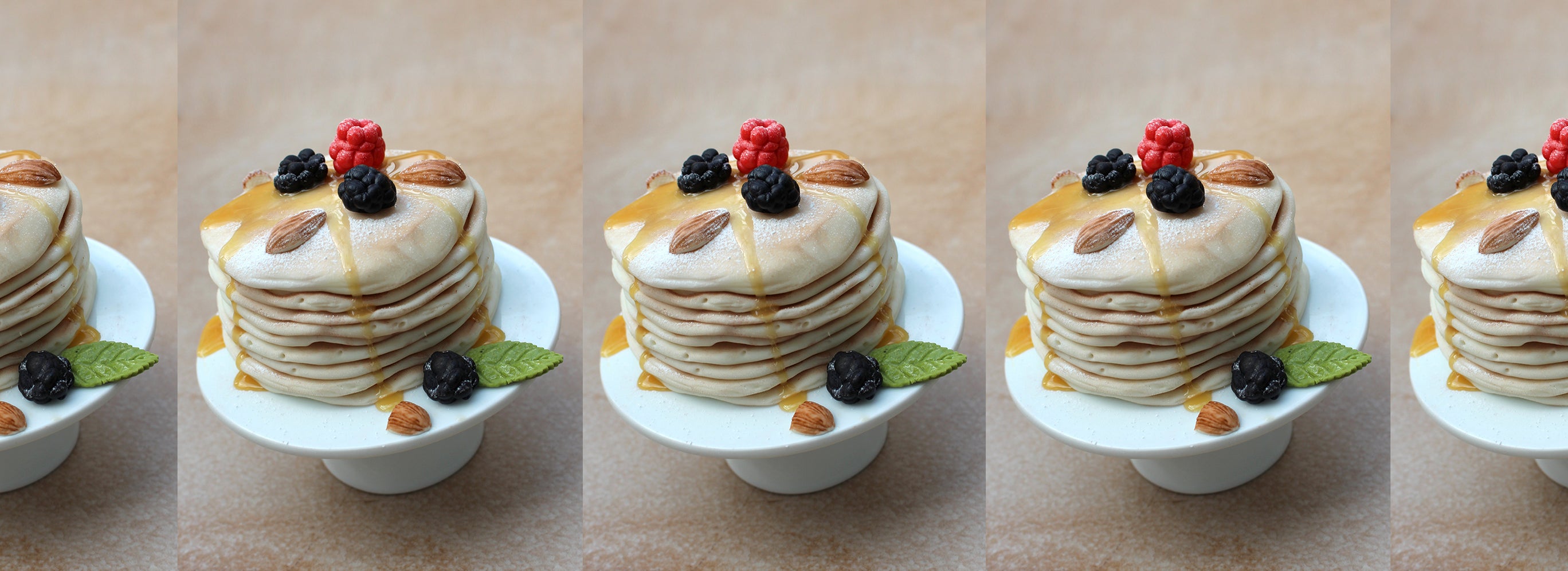 Make a realistic Pancake Stack Cake — Katy Sue Designs