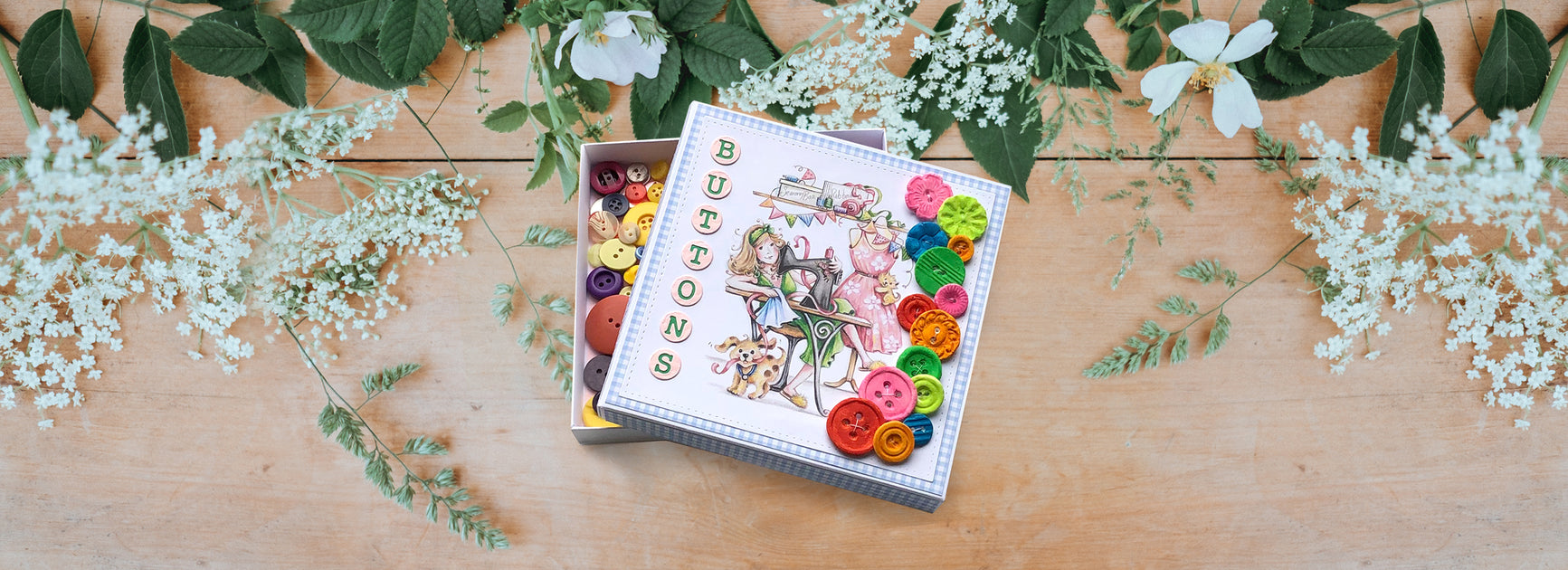 Make a Button Box with our Craftaholics Paper Craft Pad — Katy Sue Designs