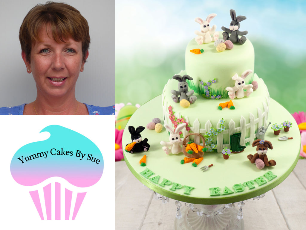 Fun Easter Cake Decorating Project by Sue Pinnick — Katy Sue Designs
