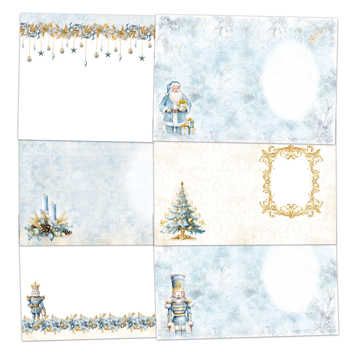 Fairy Tale Christmas Insert Papers, 18 sheets — Katy Sue Designs