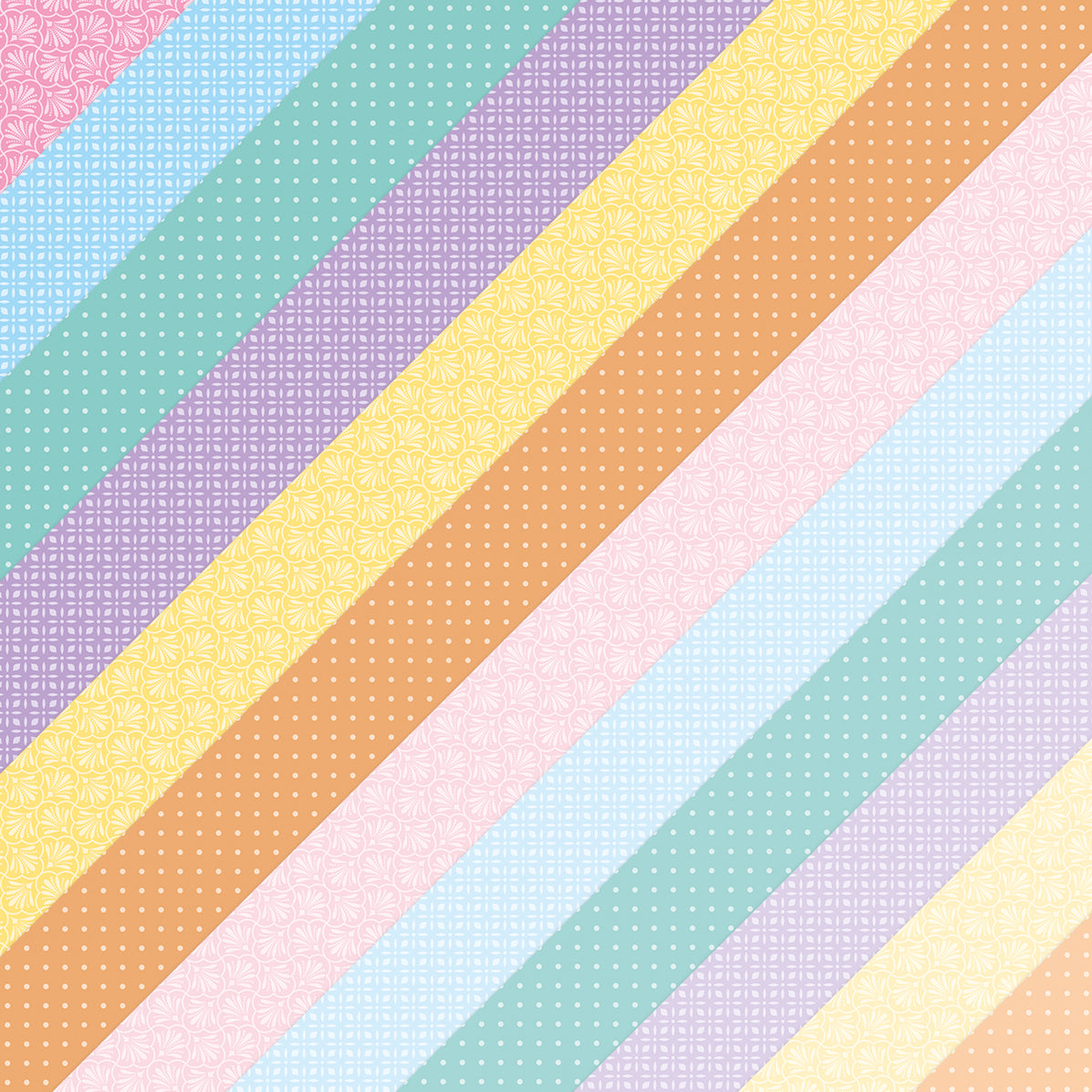 Pretty Pastels Printed Cardstock, 24 sheets — Katy Sue Designs