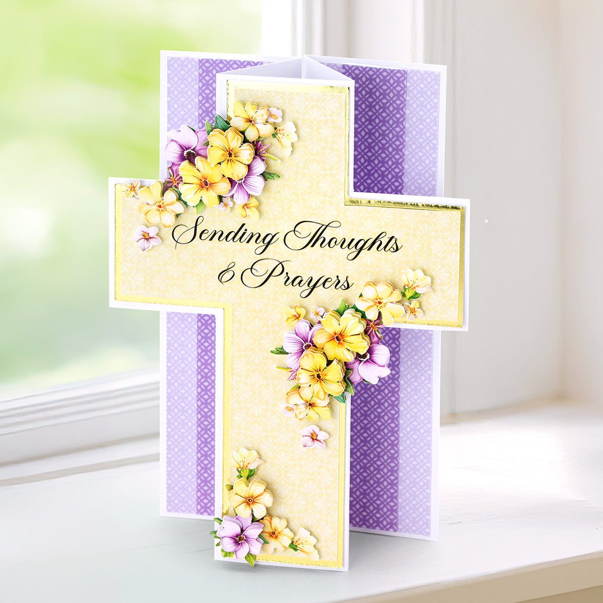 White Cross Pop Up Cards & Envelopes 127x178mm, Pack of 12 | Katy Sue ...