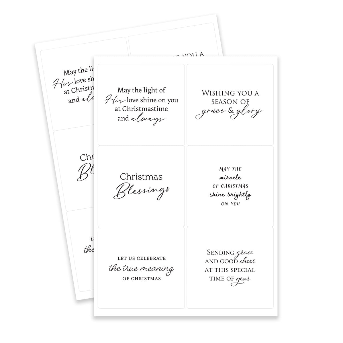 O Holy Night Peelables, 48 stickers | Katy Sue Designs