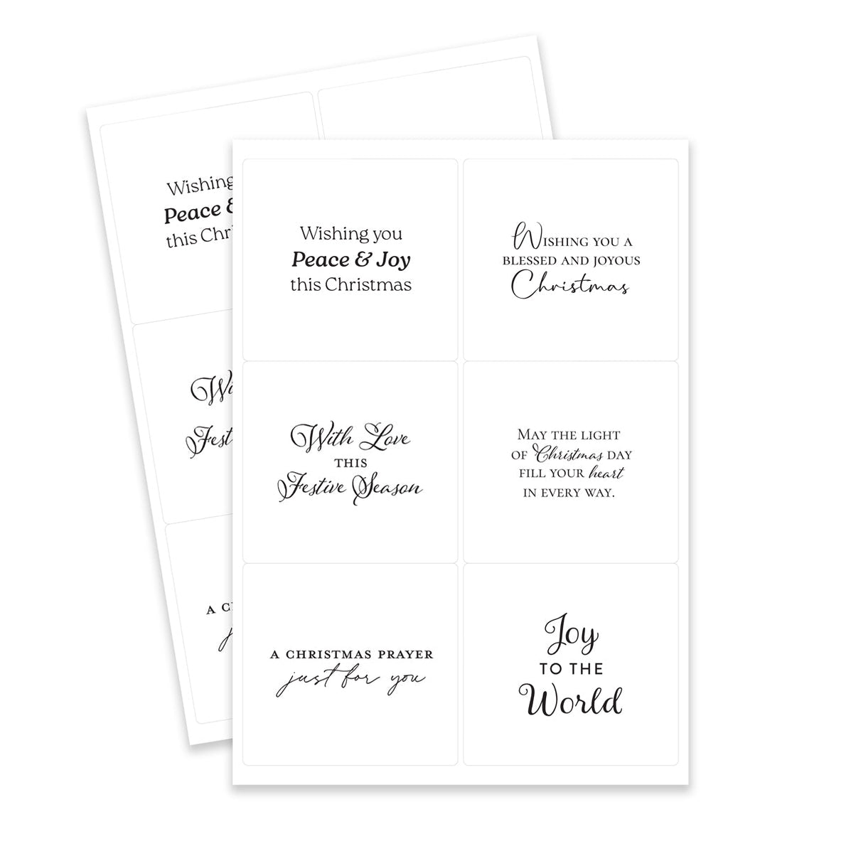 O Holy Night Peelables, 48 stickers | Katy Sue Designs