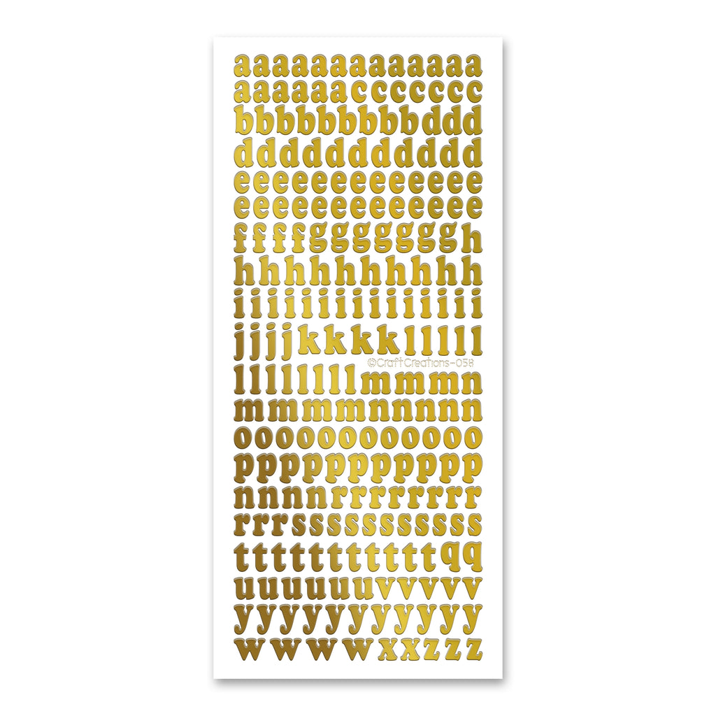 Peel Off Stickers in Gold and Silver Foil, huge range all occasions ...