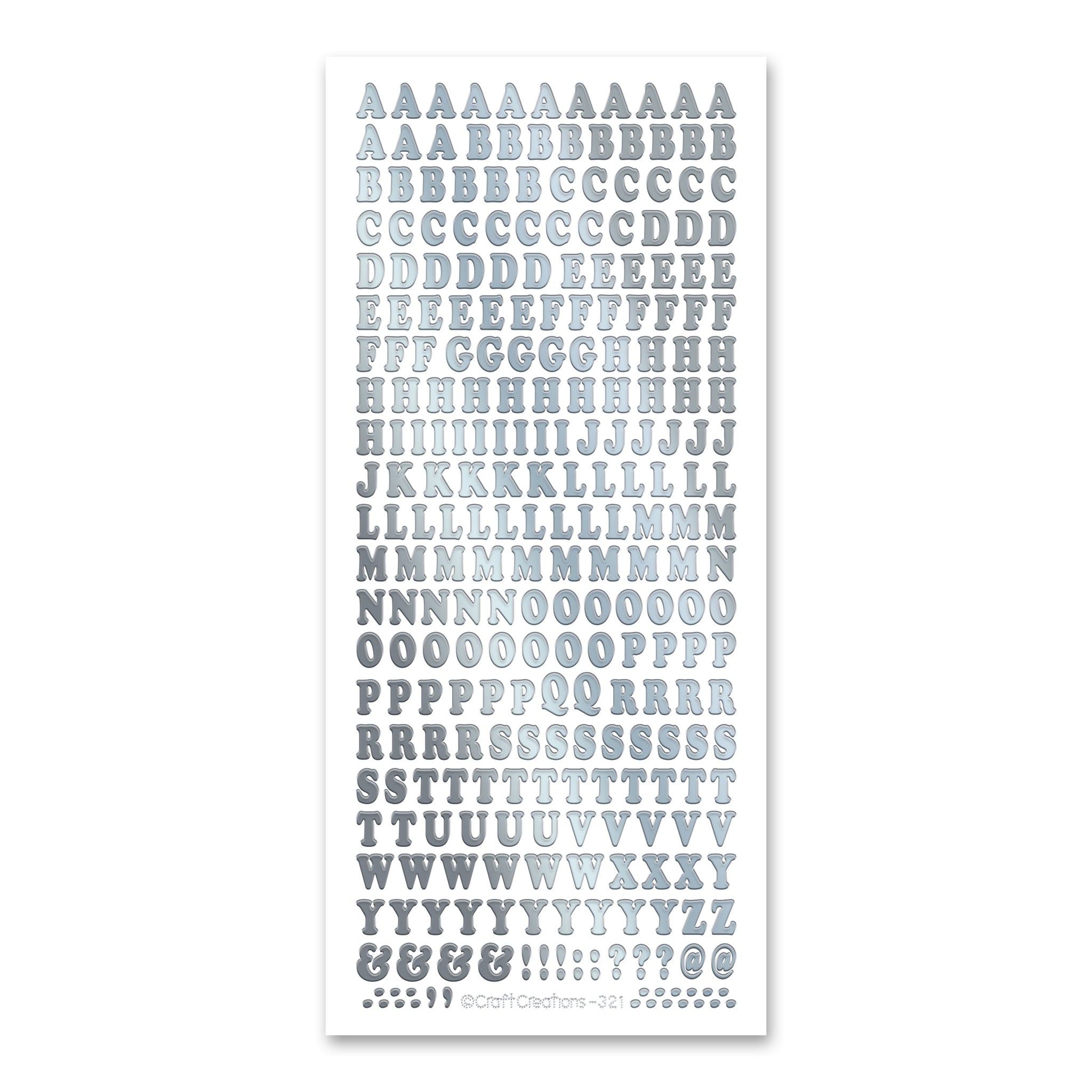 Alphabets Peel Off Stickers — Katy Sue Designs