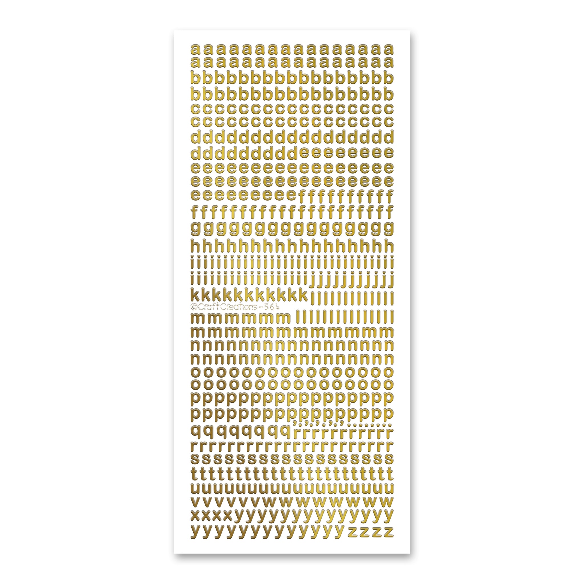 Alphabets Peel Off Stickers — Katy Sue Designs