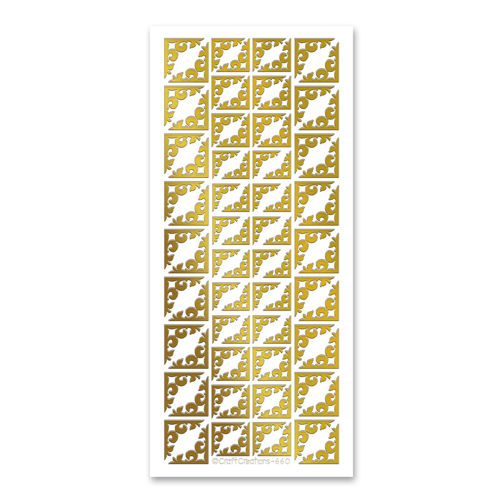 Borders & Corners Peel Off Stickers — Katy Sue Designs