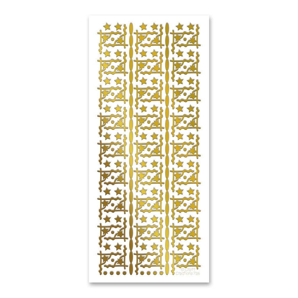 Peel Off Stickers in Gold and Silver Foil, huge range all occasions ...