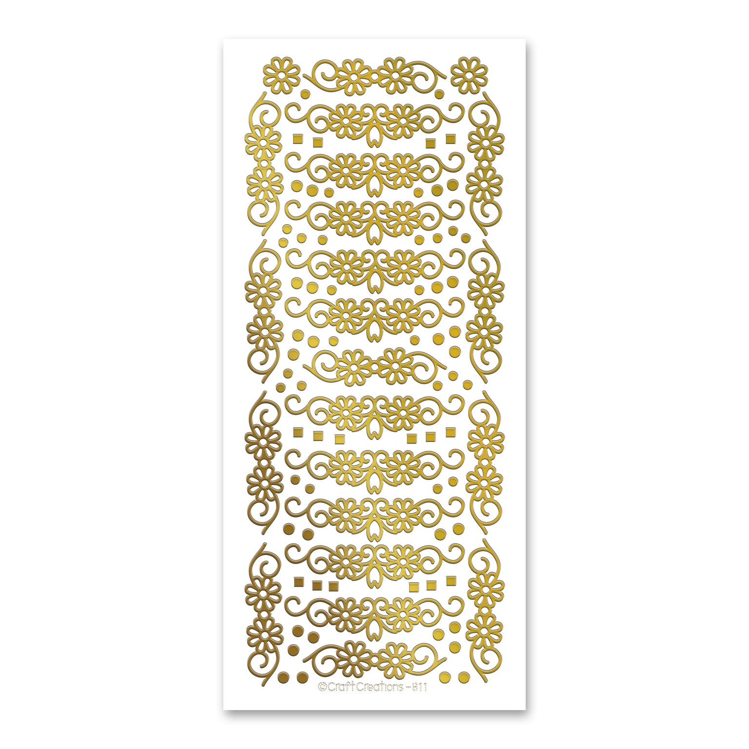 Peel Off Stickers in Gold and Silver Foil, huge range all occasions ...