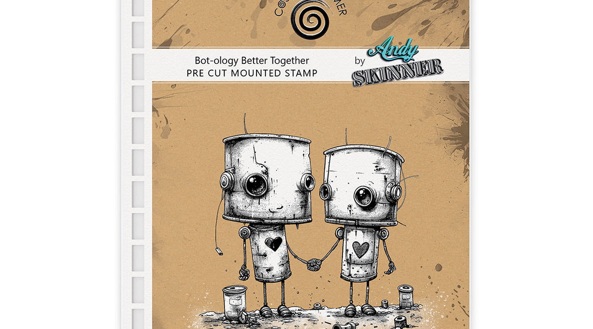 Bot-ology Better Together Pre Cut Rubber Stamp Set by Andy Skinner ...