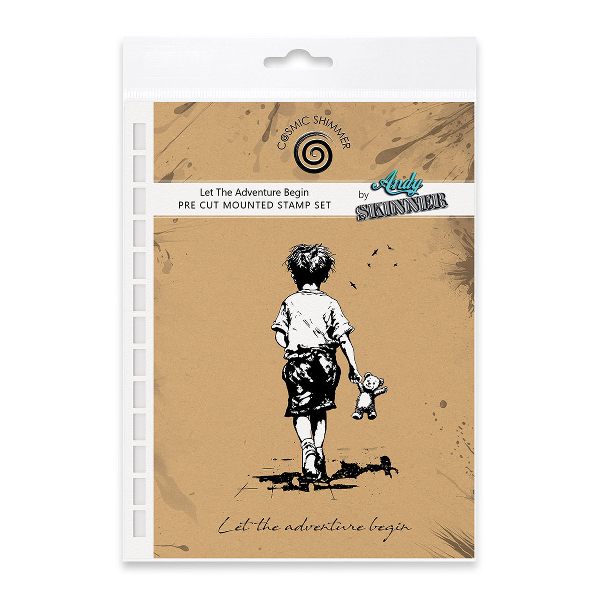 Let The Adventure Begin Pre Cut Rubber Stamp Set by Andy Skinner | Katy ...
