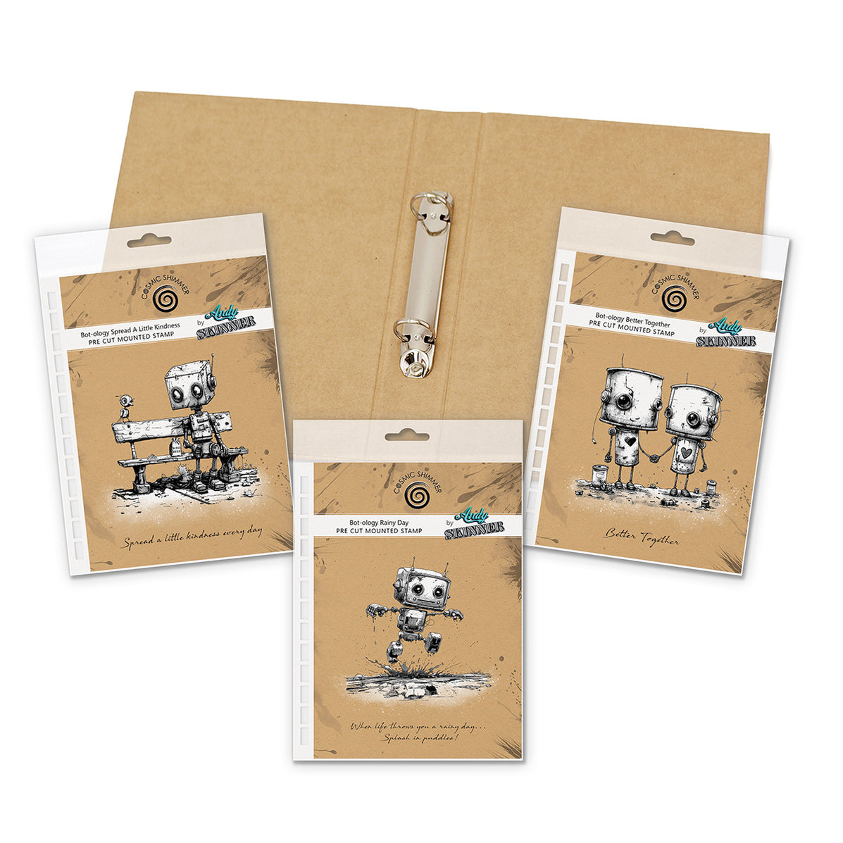 Andy Skinner Nostalgia Stamp Collectors Set, with A5 Ring Binder | Katy ...