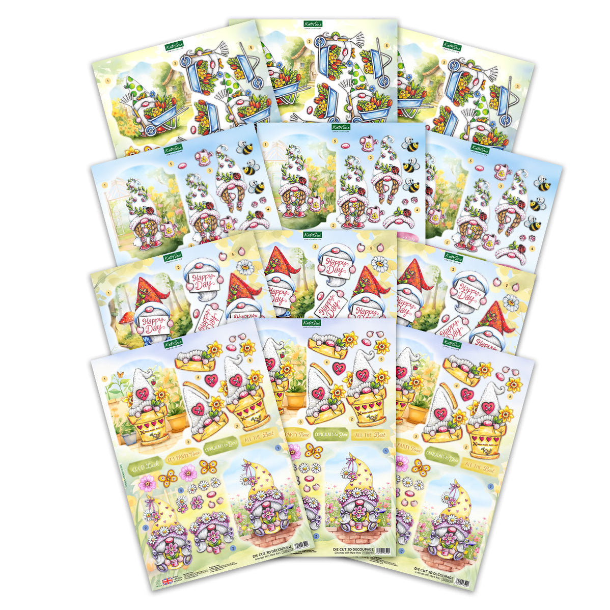 3D Die Cut Decoupage — Katy Sue Designs
