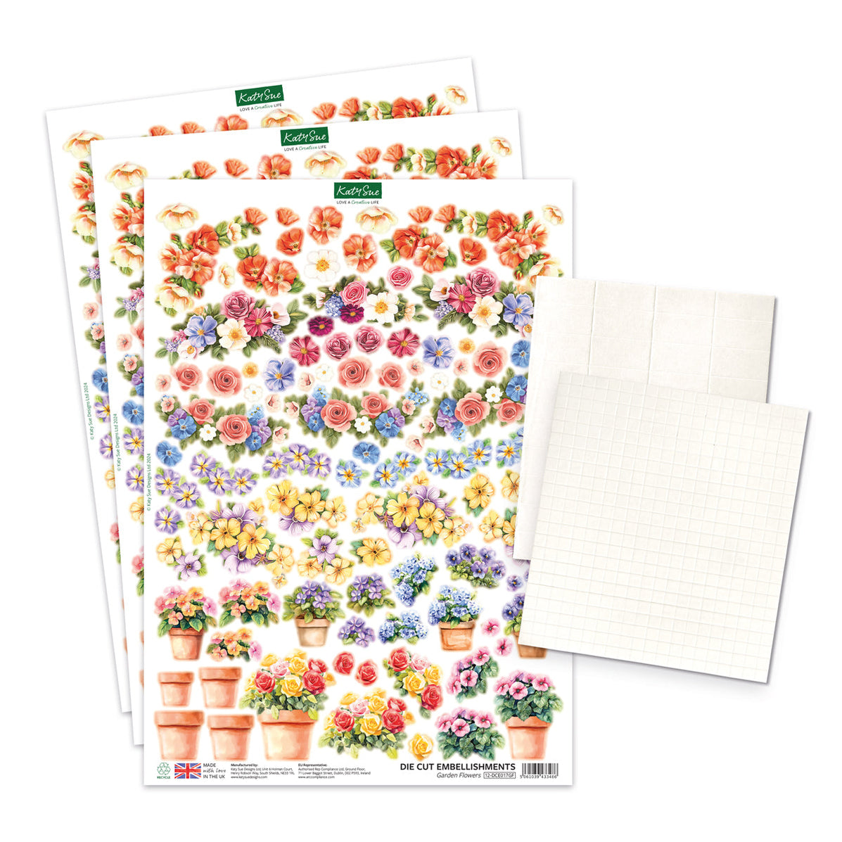 Arched Floral Windows & Doors Card Making Kit | Katy Sue Designs