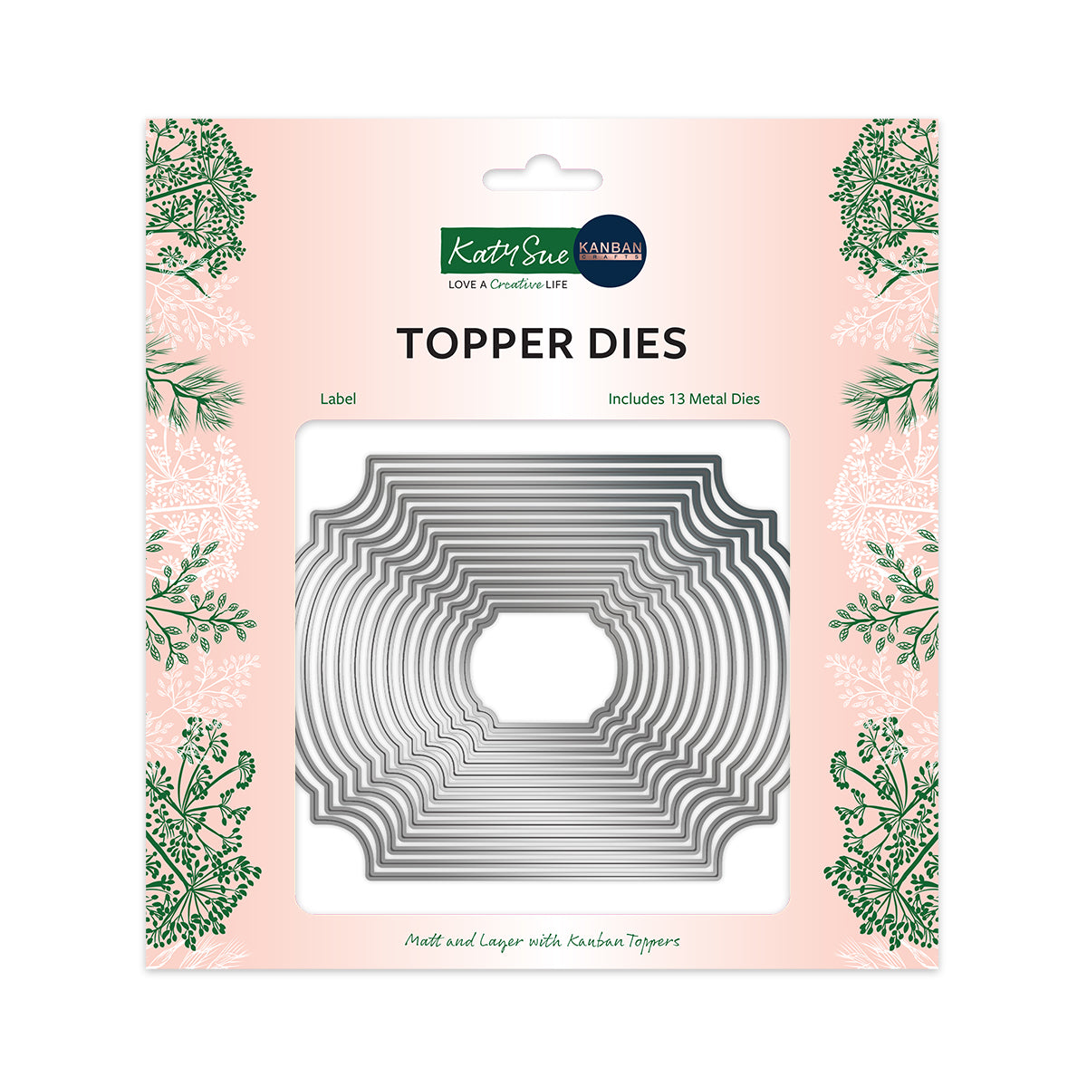 Labels Topper Die Set — Katy Sue Designs