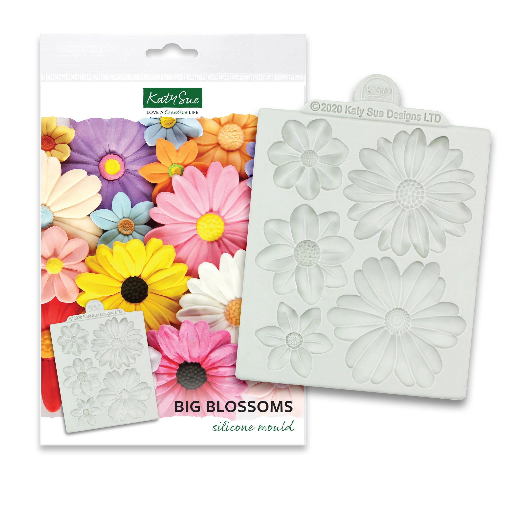 Big Blossoms Silicone Mould | Katy Sue Designs