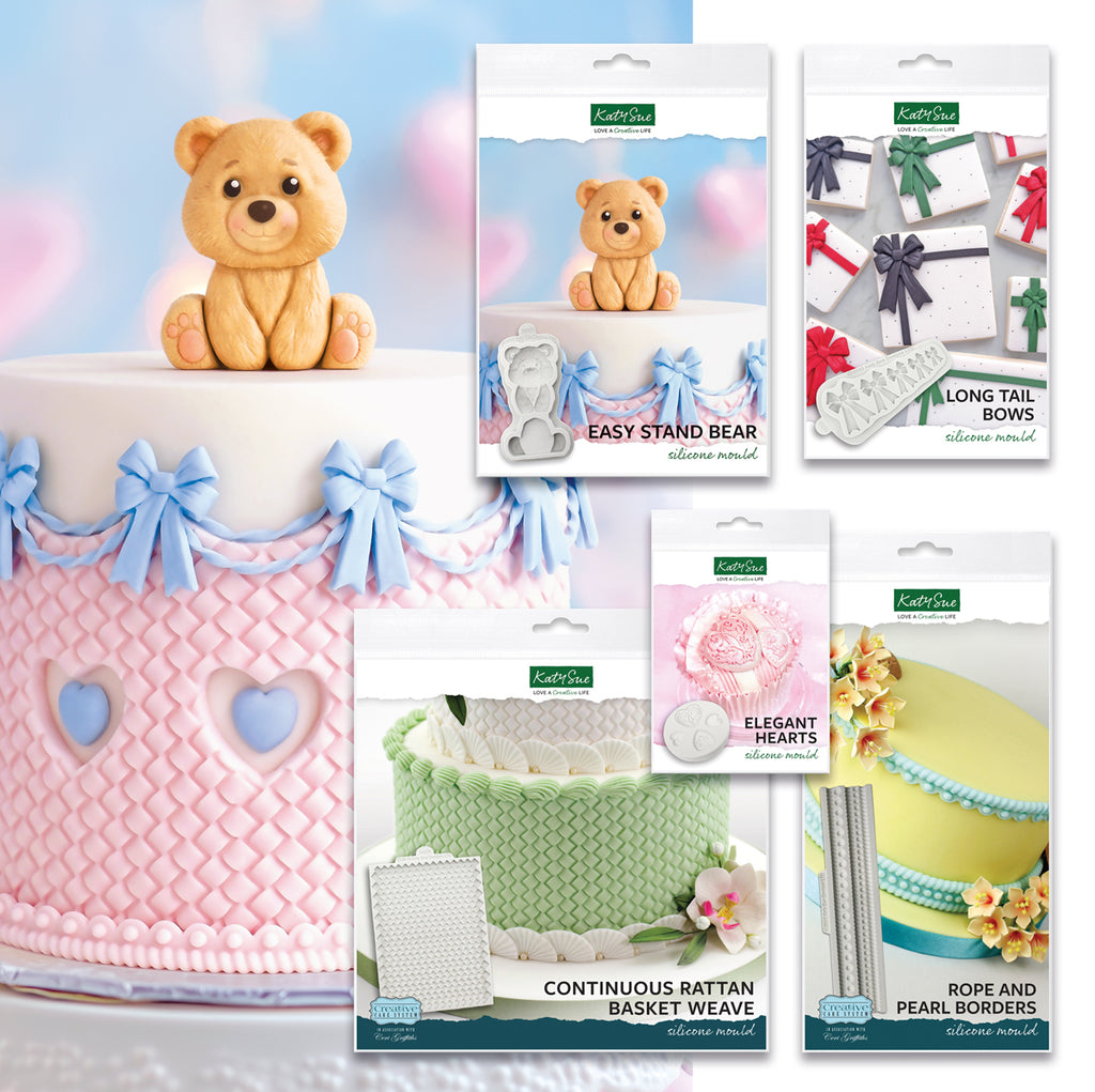 Decorate an Adorable Bear Cake – Perfect for Baby Showers and Birthday ...