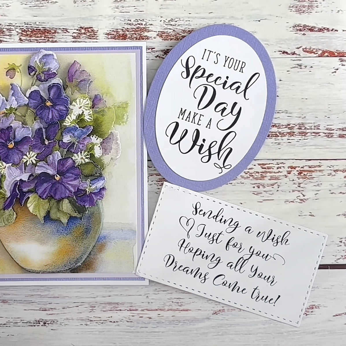 Birthday Wishes A4 Stash | Katy Sue Designs