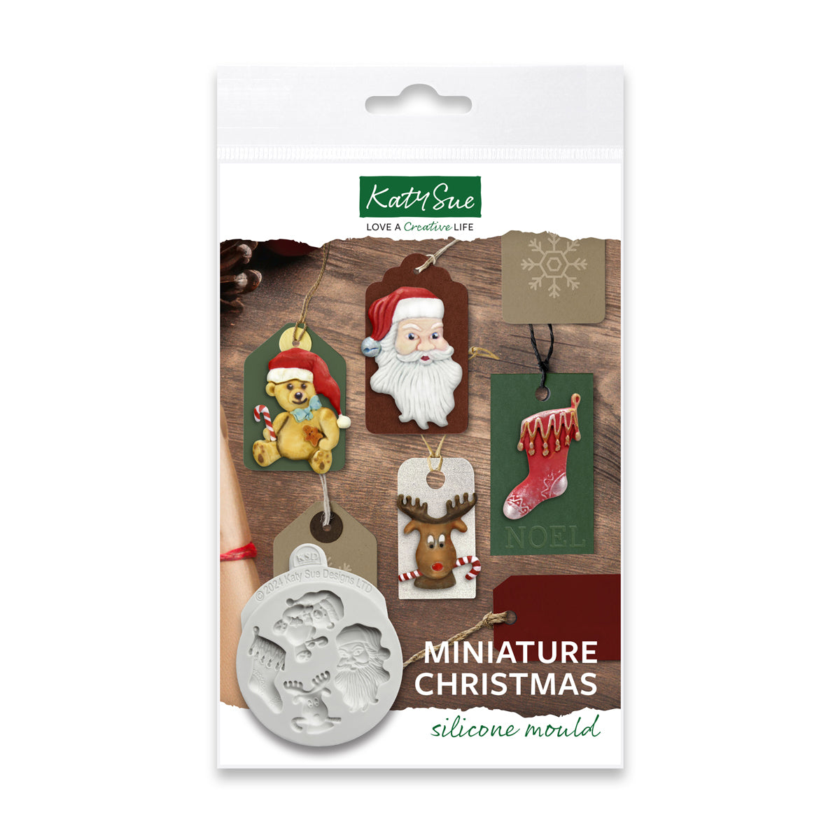 Miniature Christmas Silicone Mould — Katy Sue Designs