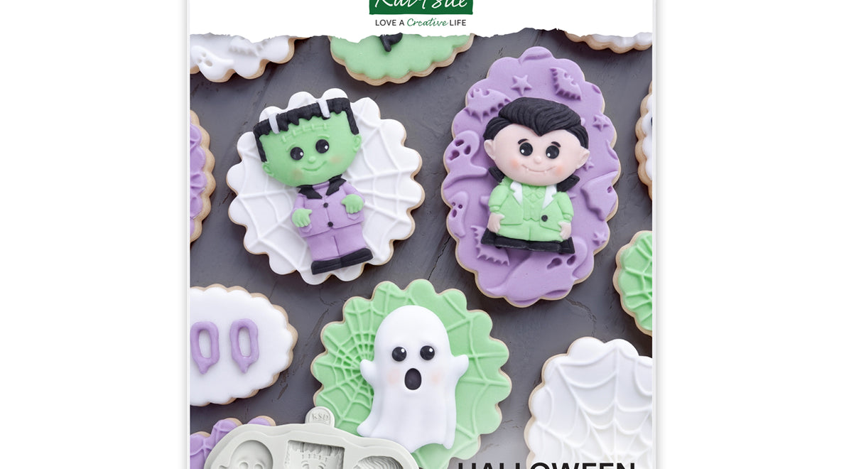 Halloween Characters Silicone Mould | Katy Sue Designs