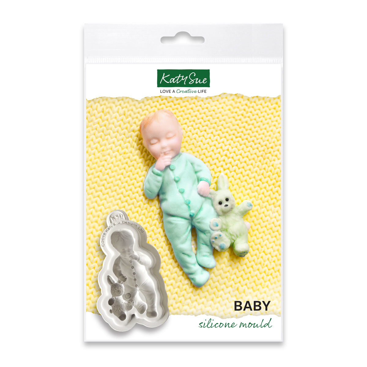 Baby Boy Silicone Mould | Katy Sue Designs