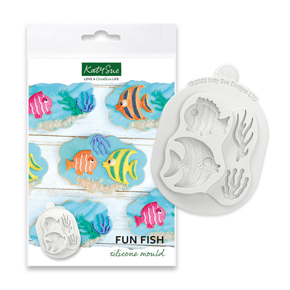 Fun Fish Silicone Mould — Katy Sue Designs