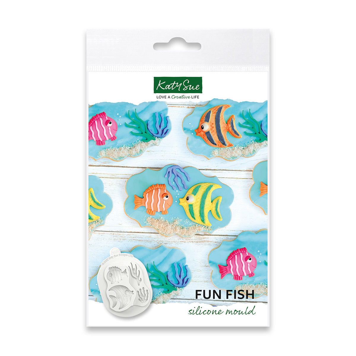 Fun Fish Silicone Mould — Katy Sue Designs