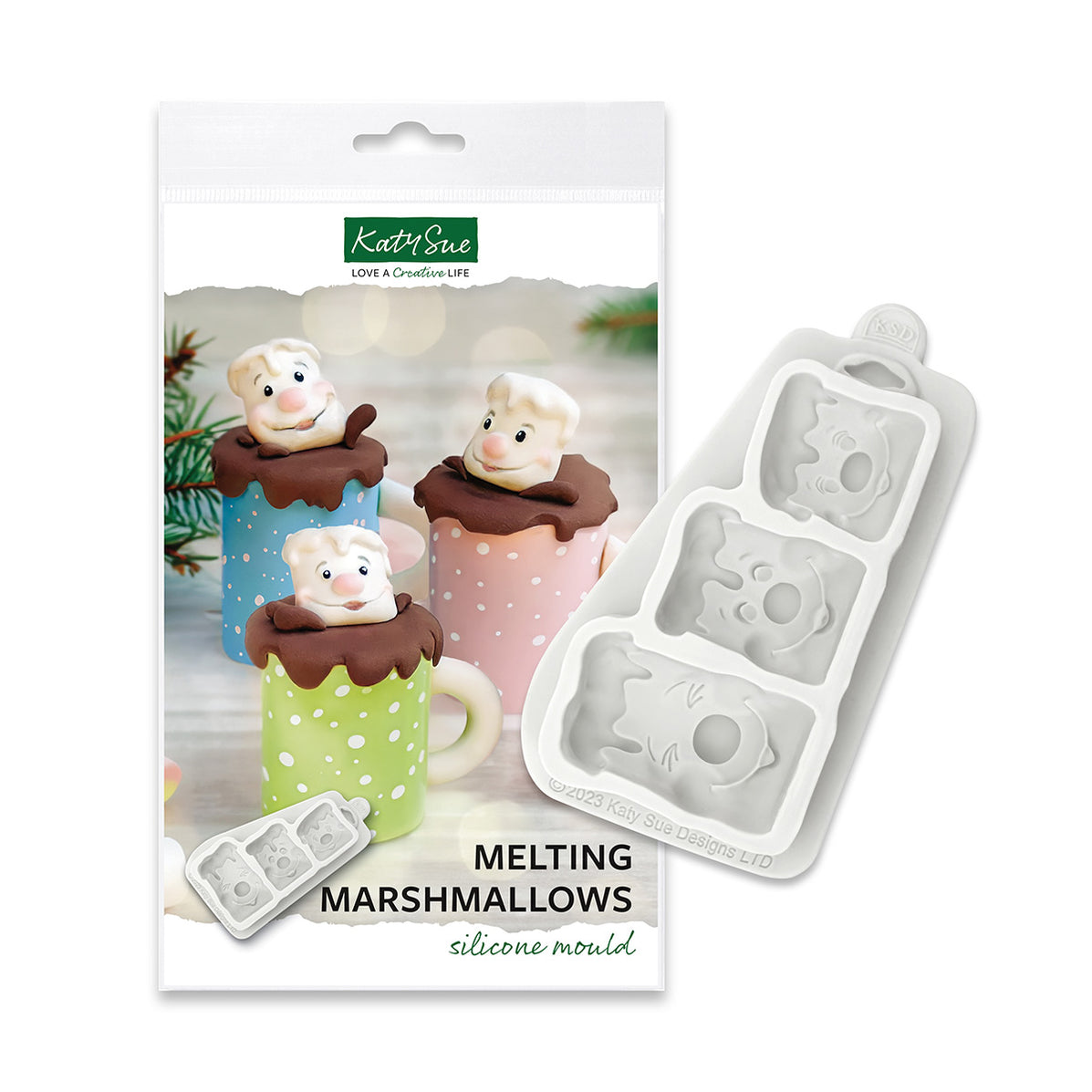 Melting Marshmallows Silicone Mould — Katy Sue Designs