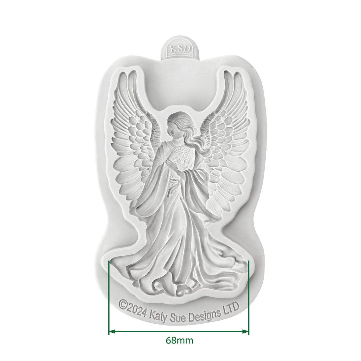 Cosmic Shimmer Guardian Angel Silicone Mould — Katy Sue Designs