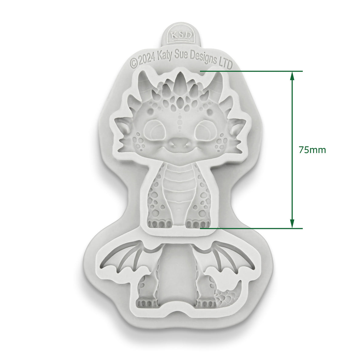 Easy Stand Dragon Silicone Mould | Katy Sue Designs