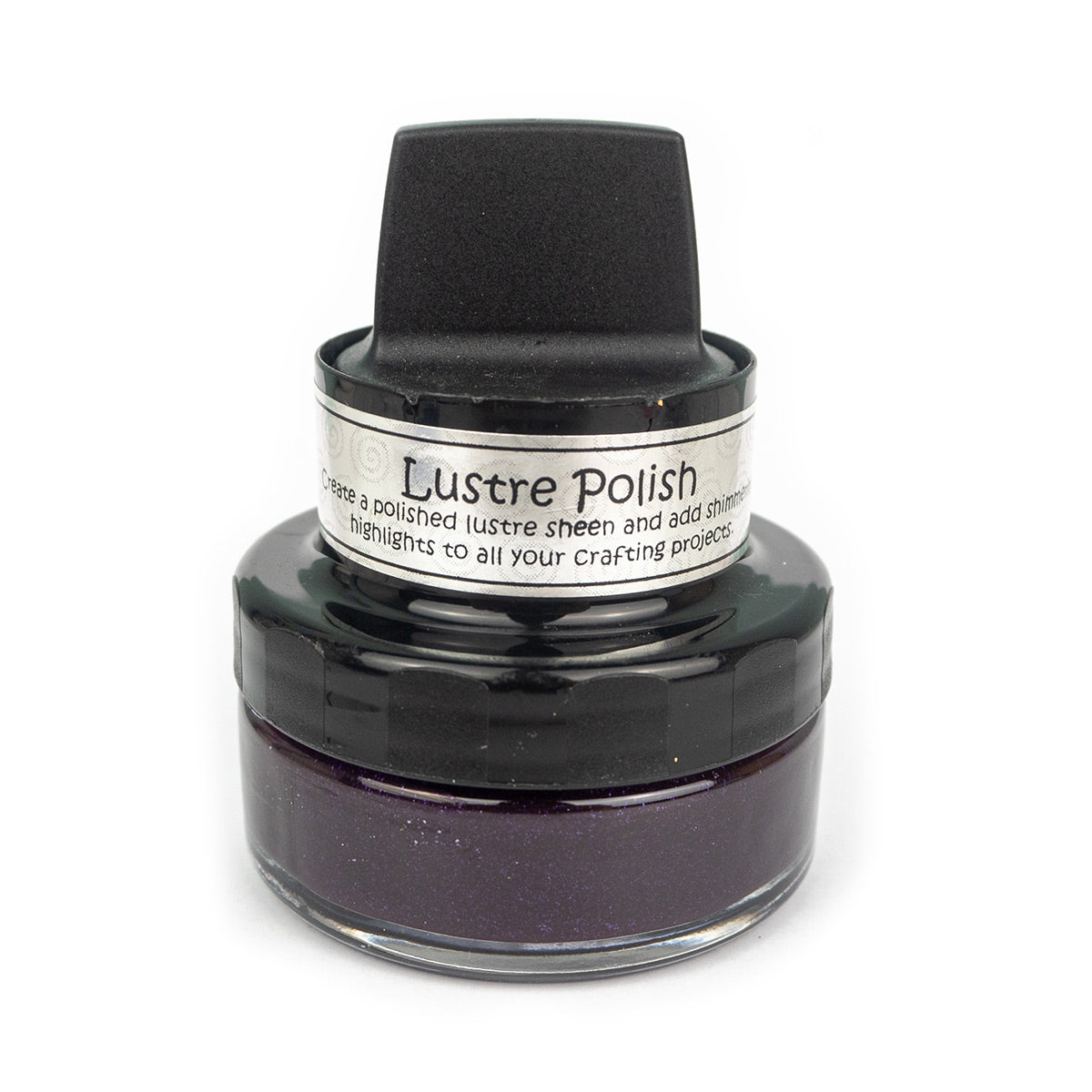 Cosmic Shimmer Lustre Polish Plumtastic 50ml | Katy Sue Designs