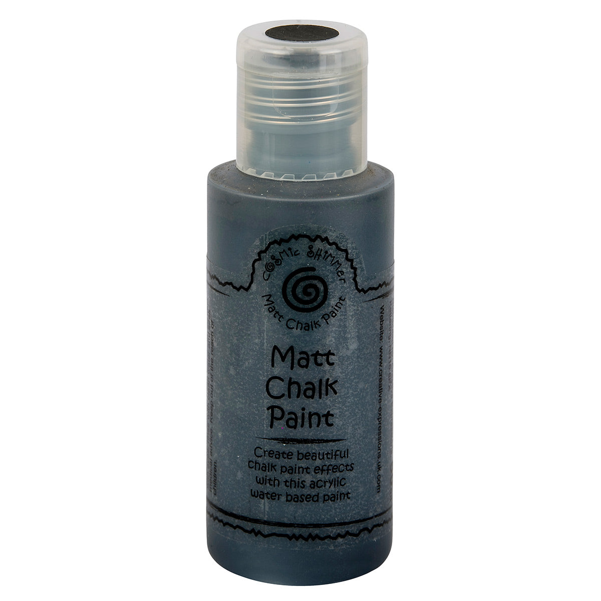 Cosmic Shimmer Matt Chalk Paint Midnight 50ml | Katy Sue Designs
