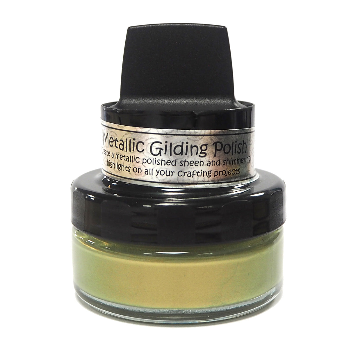 Cosmic Shimmer Metallic Gilding Polish Golden Olive 50ml | Katy Sue Designs