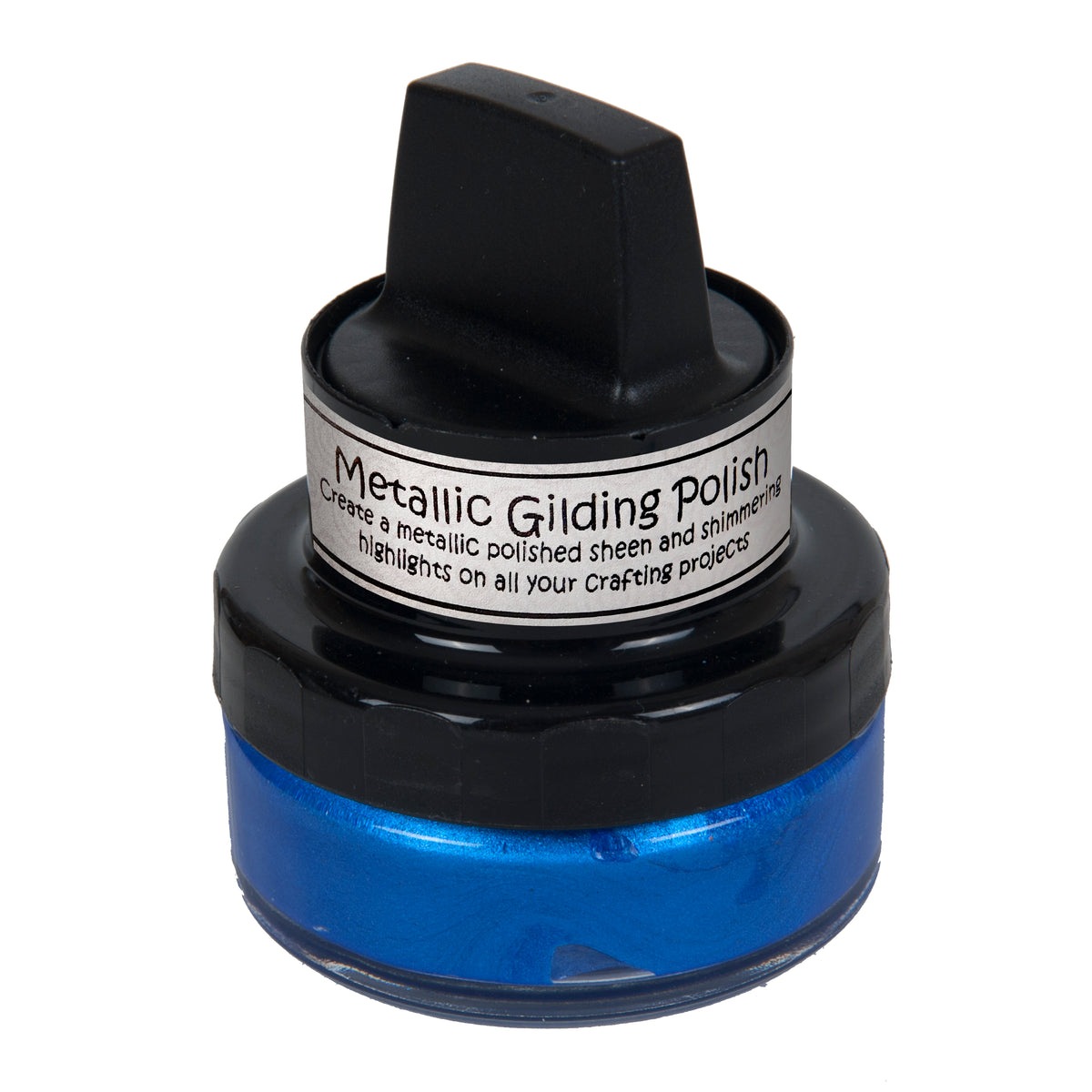 Cosmic Shimmer Metallic Gilding Polish Mediterranean Blue 50ml | Katy ...