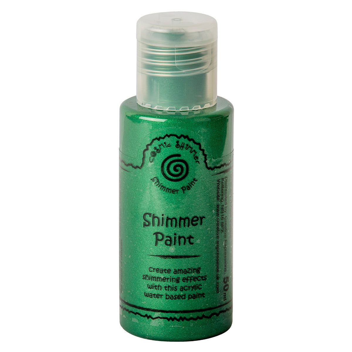 Cosmic Shimmer Shimmer Paint Malachite 50ml | Katy Sue Designs
