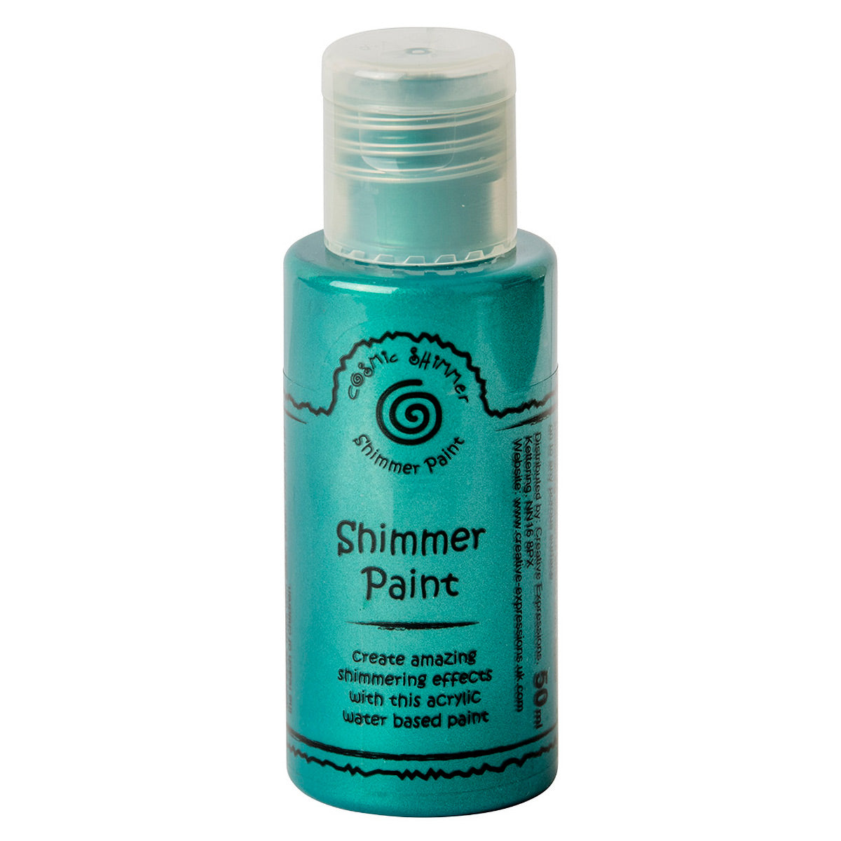 Cosmic Shimmer Shimmer Paint Peacock 50ml | Katy Sue Designs