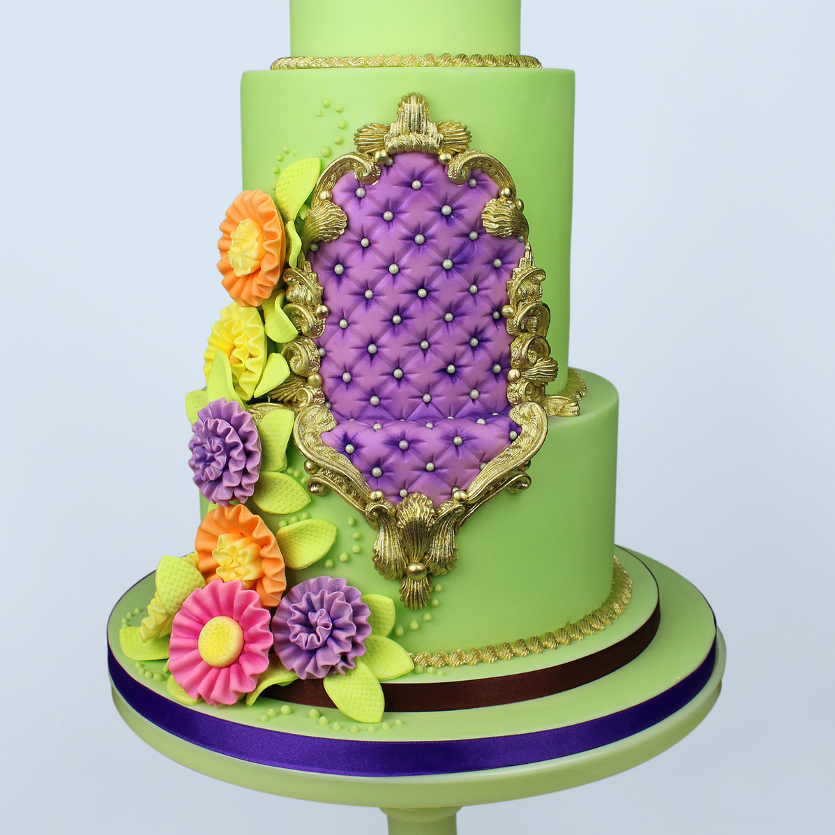 Medium Ruffle Silicone Mould for cake decorating — Katy Sue Designs