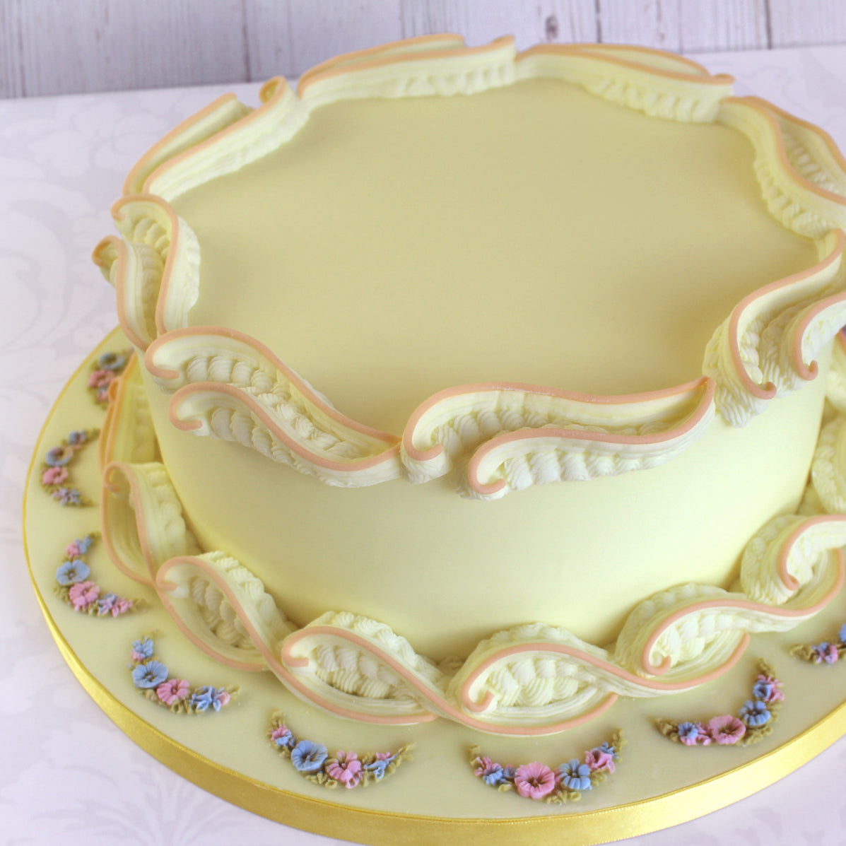 S Scrolls Silicone Mould for cake decorating — Katy Sue Designs