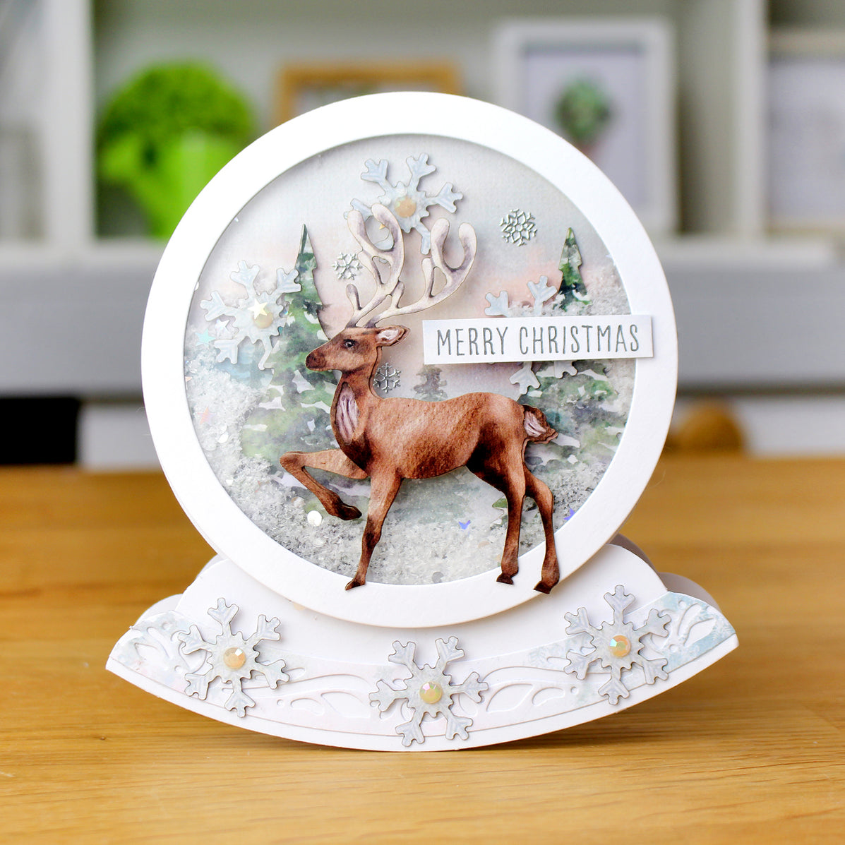 Watercolour Christmas Animals Pop Up Card Making Kit — Katy Sue Designs