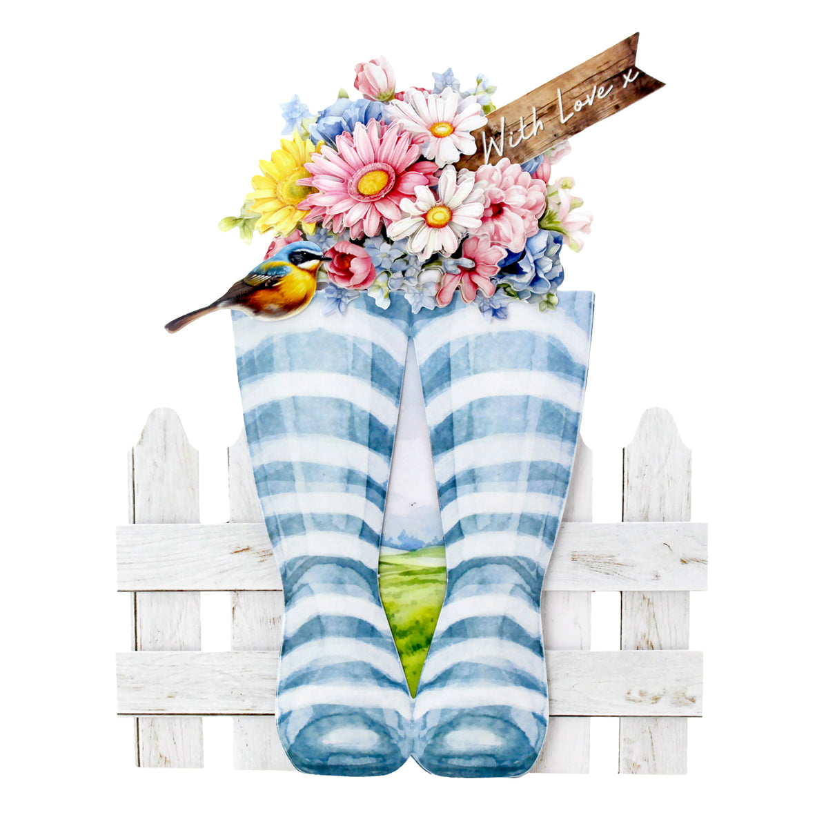 Wonderful Wellington Boots Card Making Kit | Katy Sue Designs