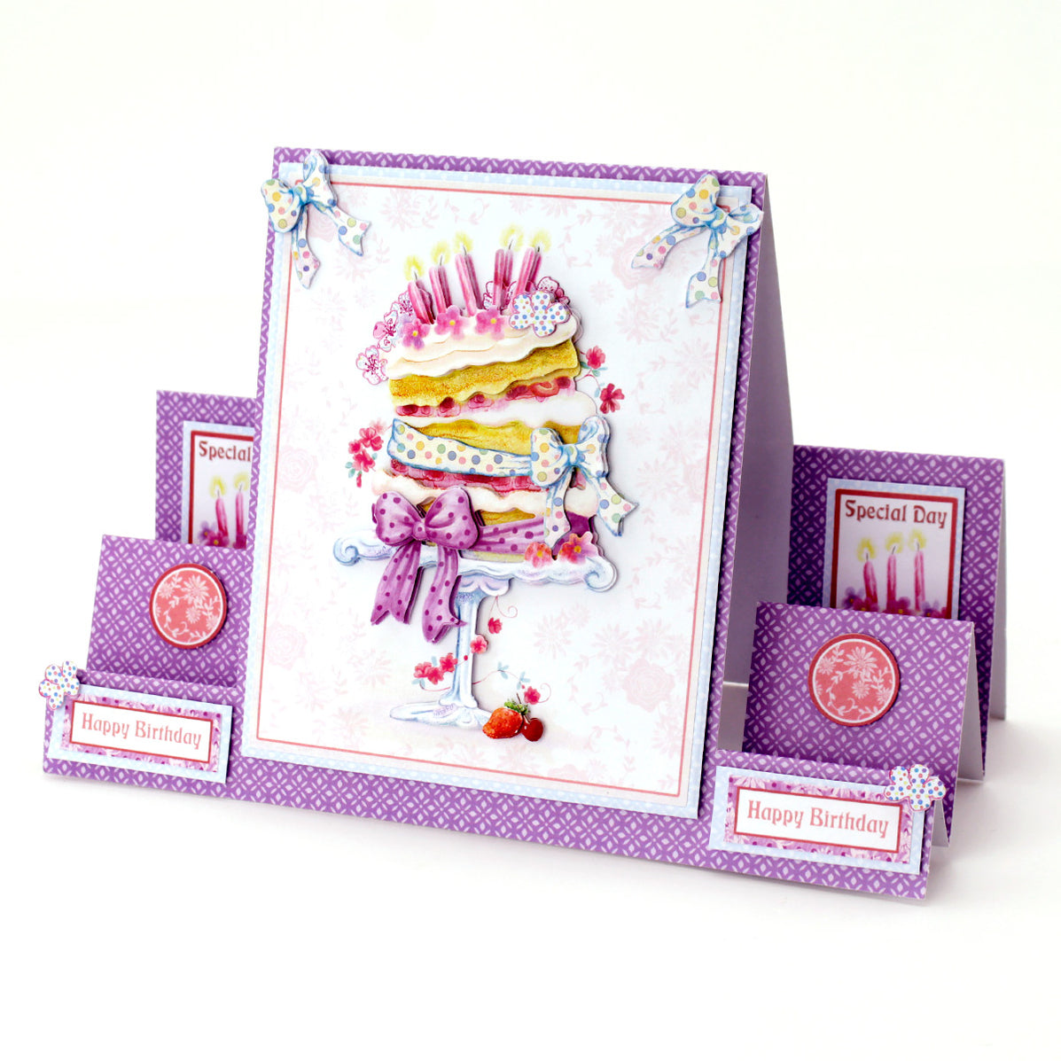 Die Cut Decoupage – Birthday Layer Cake (pack of 3) — Katy Sue Designs