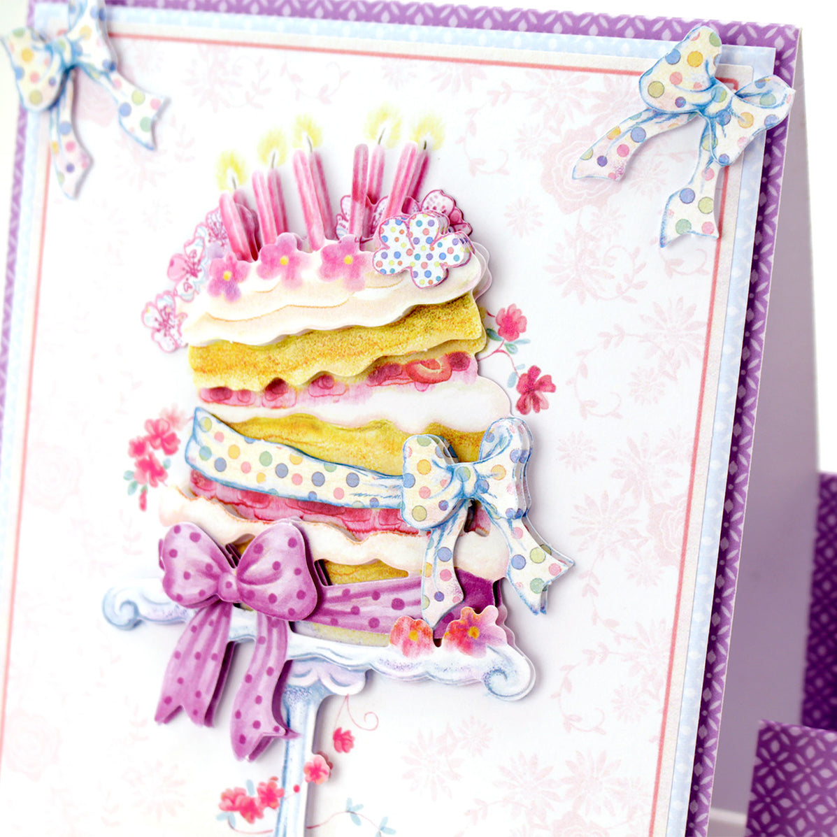 Die Cut Decoupage – Birthday Layer Cake (pack of 3) — Katy Sue Designs