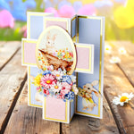 White Cross Pop Up Cards & Envelopes 127x178mm, Pack of 12 | Katy Sue ...