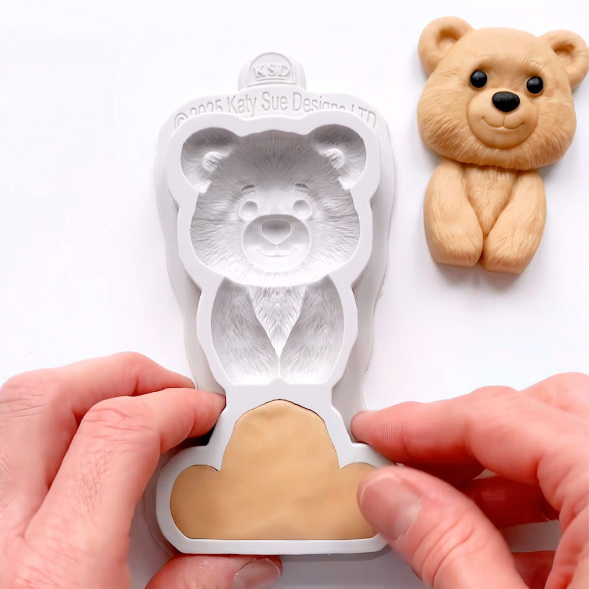 Easy Stand Bear Silicone Mould | Katy Sue Designs