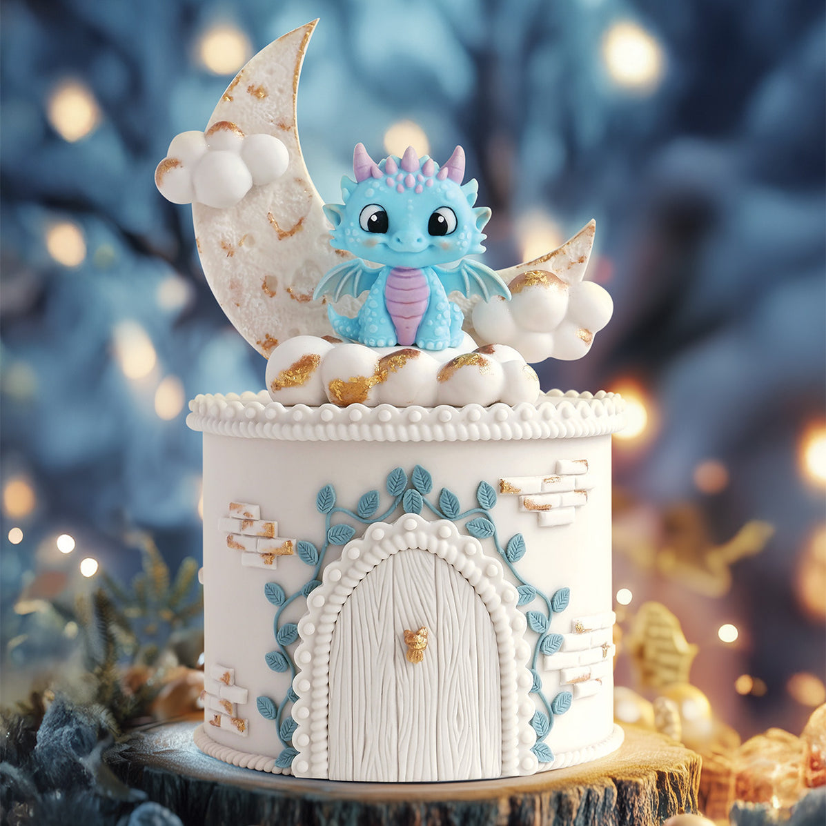 Easy Stand Dragon Silicone Mould | Katy Sue Designs