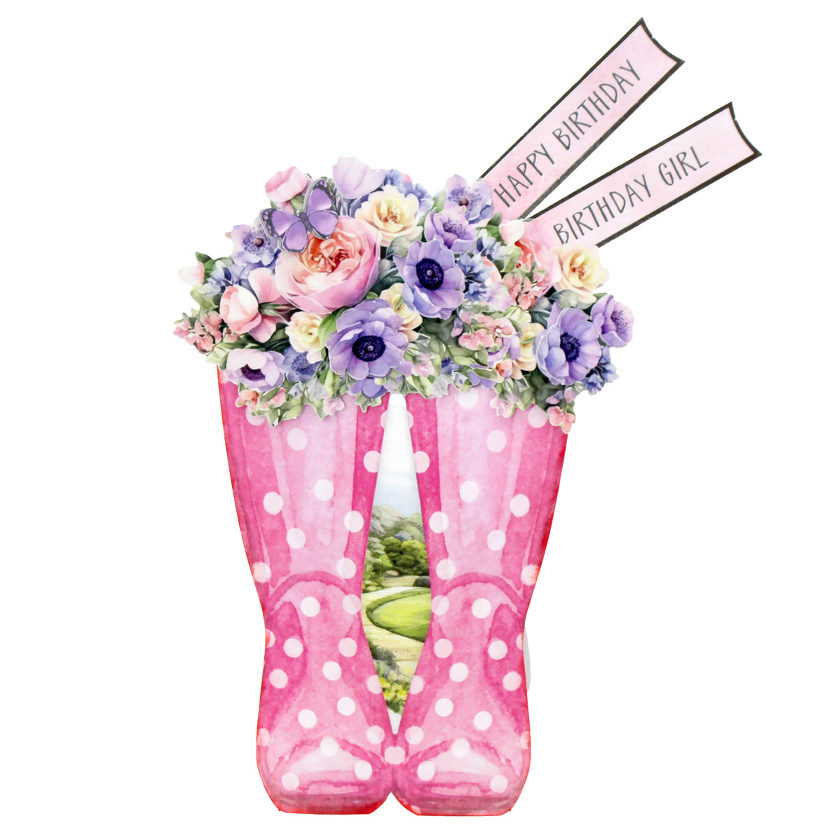 Wonderful Wellington Boots Card Making Kit | Katy Sue Designs