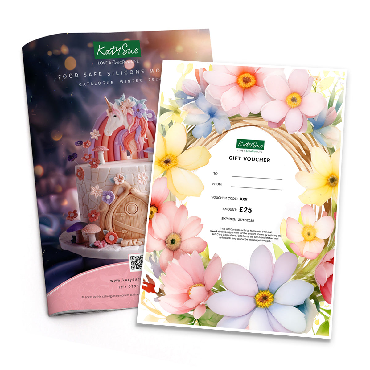Gift Voucher with FREE Cake Decorating Catalogue — Katy Sue Designs